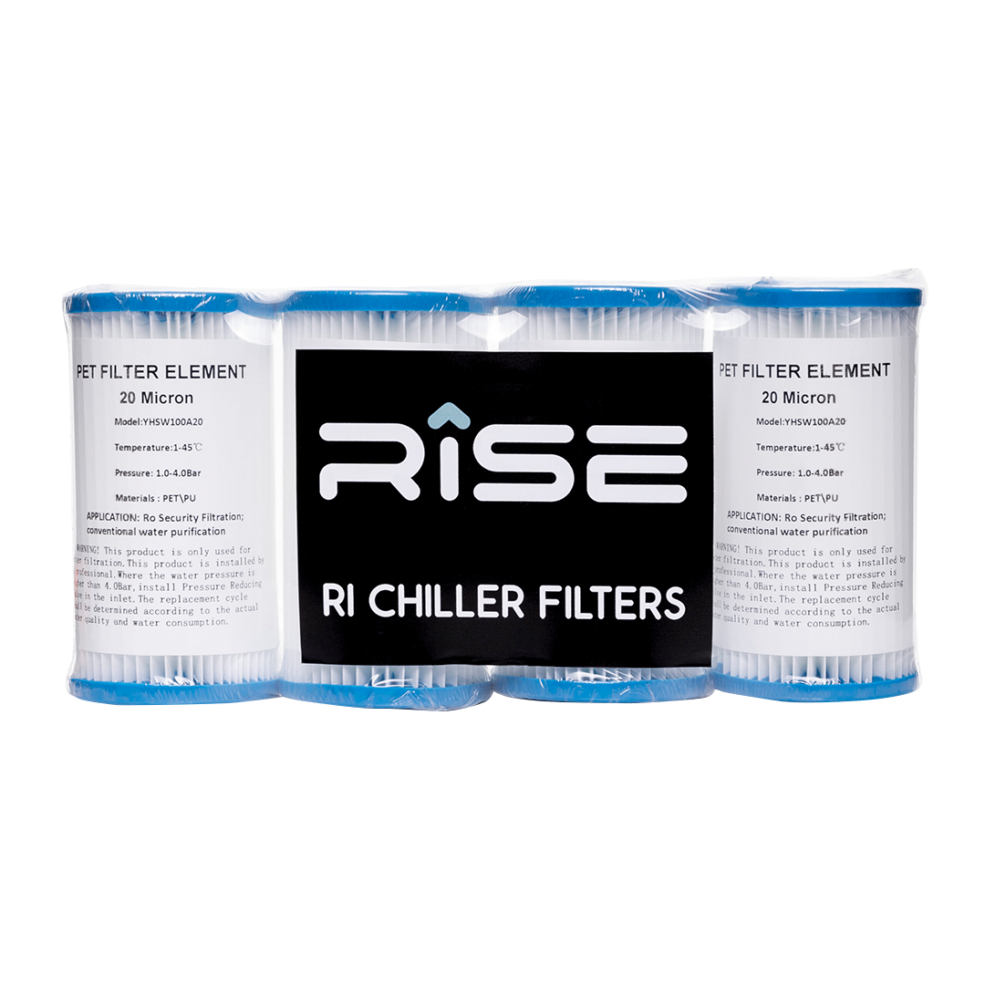 RISE RI Chiller Replaceable Filter 4 Pack